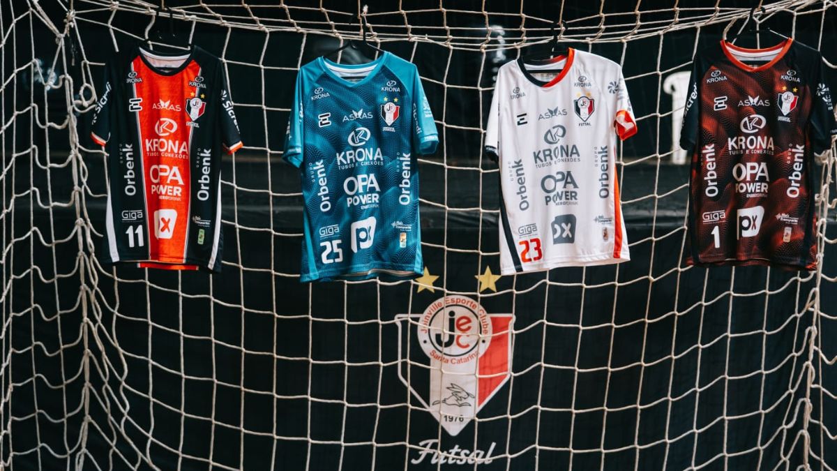 FOTOS: Conheça o novo uniforme do JEC Futsal para temporada 2025 | CBN ...